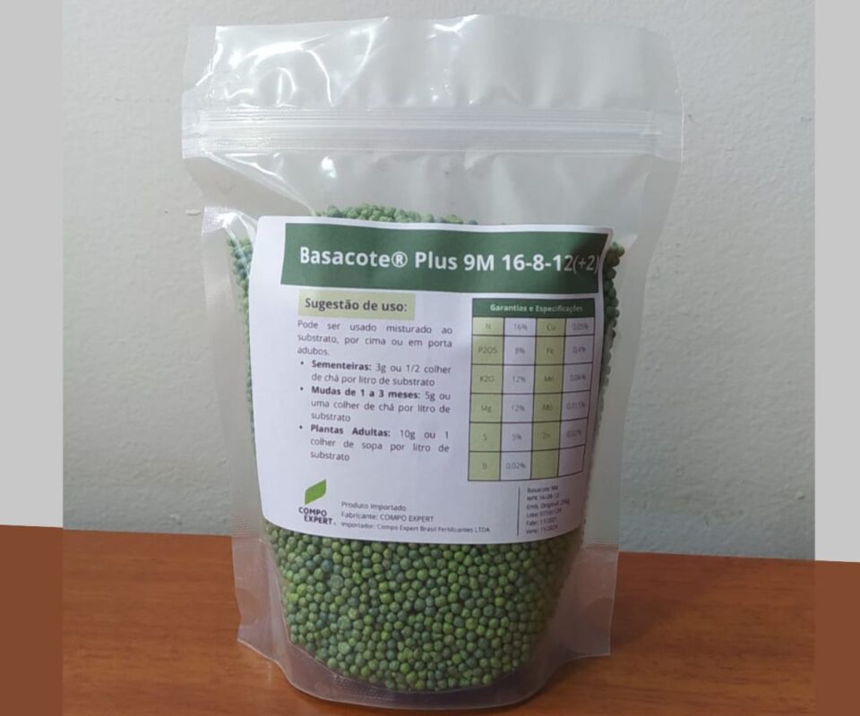 Fertilizante Basacote 16-08-12 (9M) – Plante Tudo
